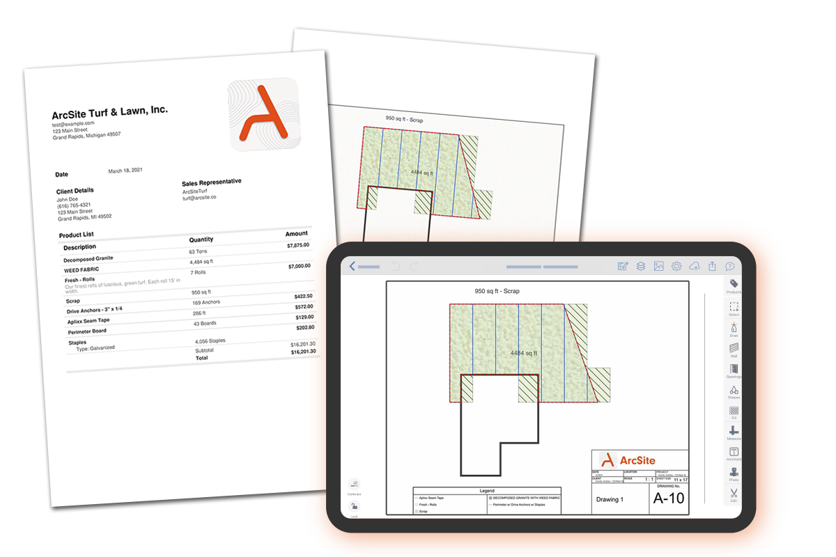 ArcSite | Drawing and Estimation Tool For Contractors